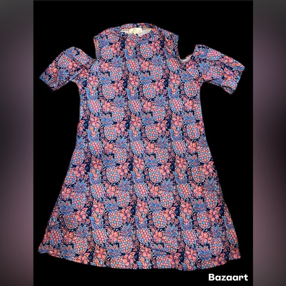 Simply Southern | Dresses | Simply Southern Womens Dress Blue Pink ...